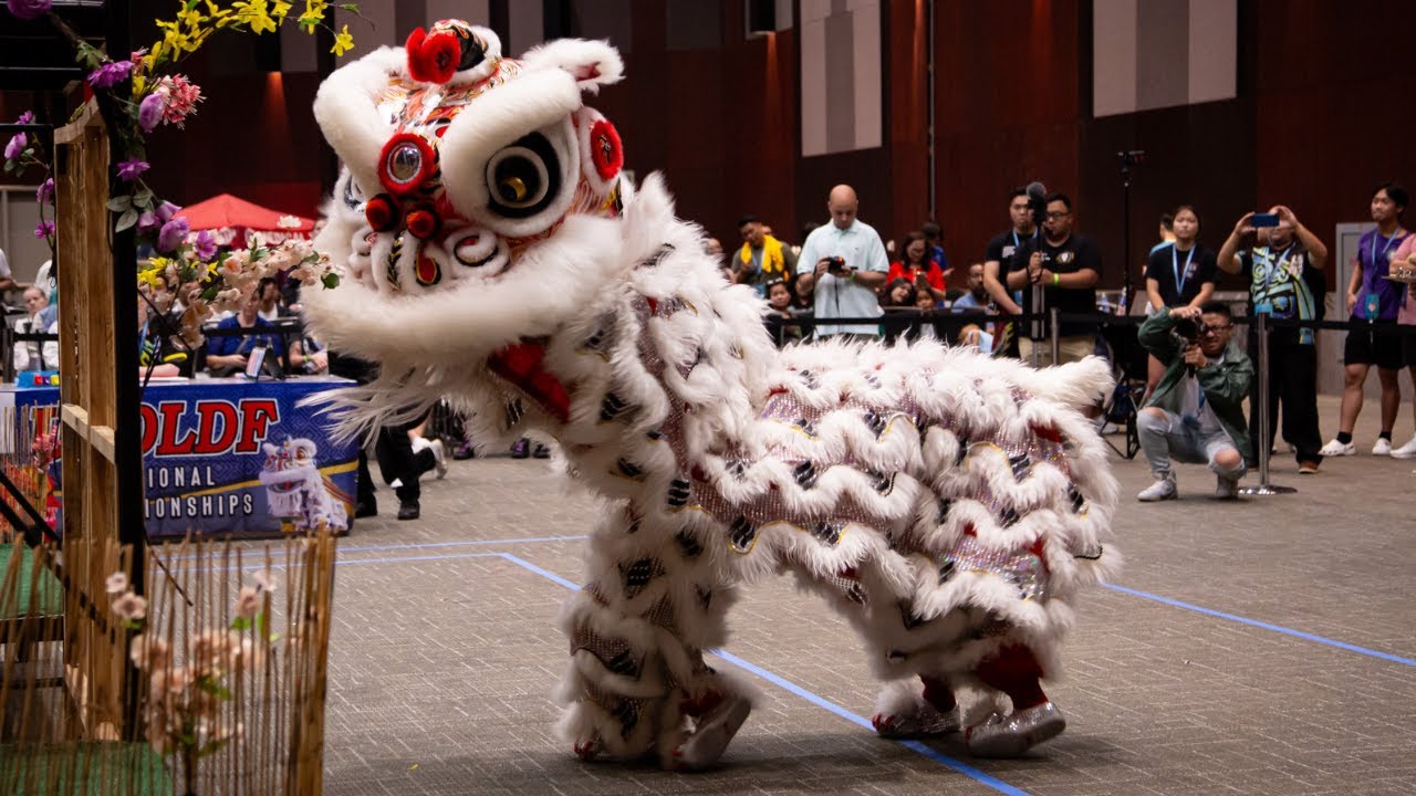 Guiding Mountain Team Fire - Female Lion Dance - 3rd USDLDF National ...