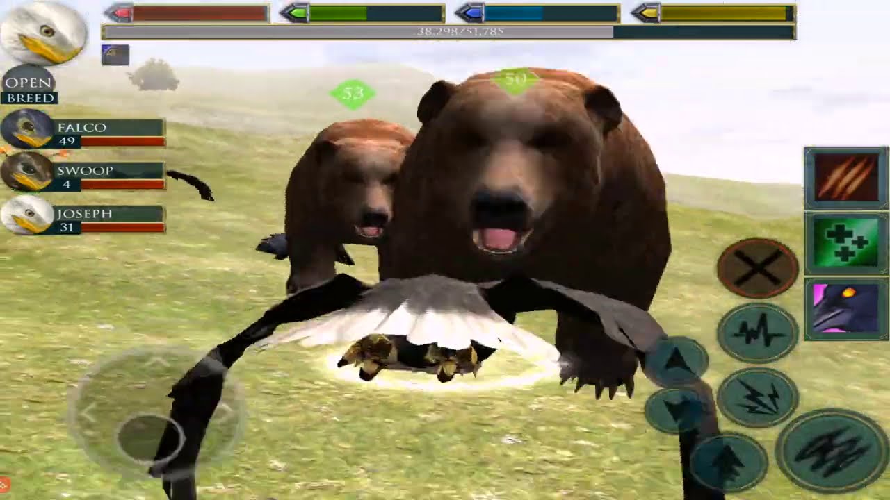 Bald Eagle VS Wolf, Turtle, Moose, Bear, Moose, Ultimate Bird Simulator ...