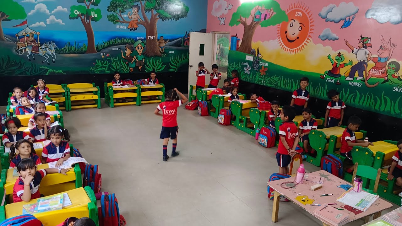 LKG Class Students..... - YouTube