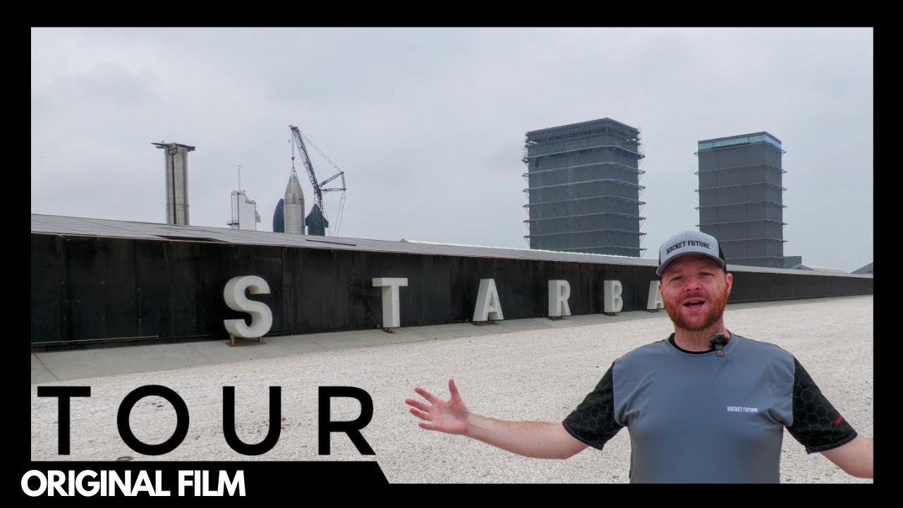 Starbase 101: A Tour of the SpaceX Starship Rocket Production and ...