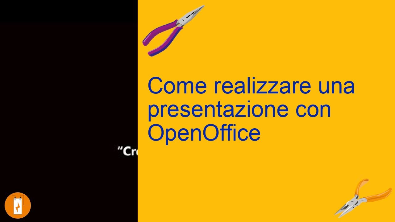 Come realizzare una presentazione con OpenOffice - YouTube