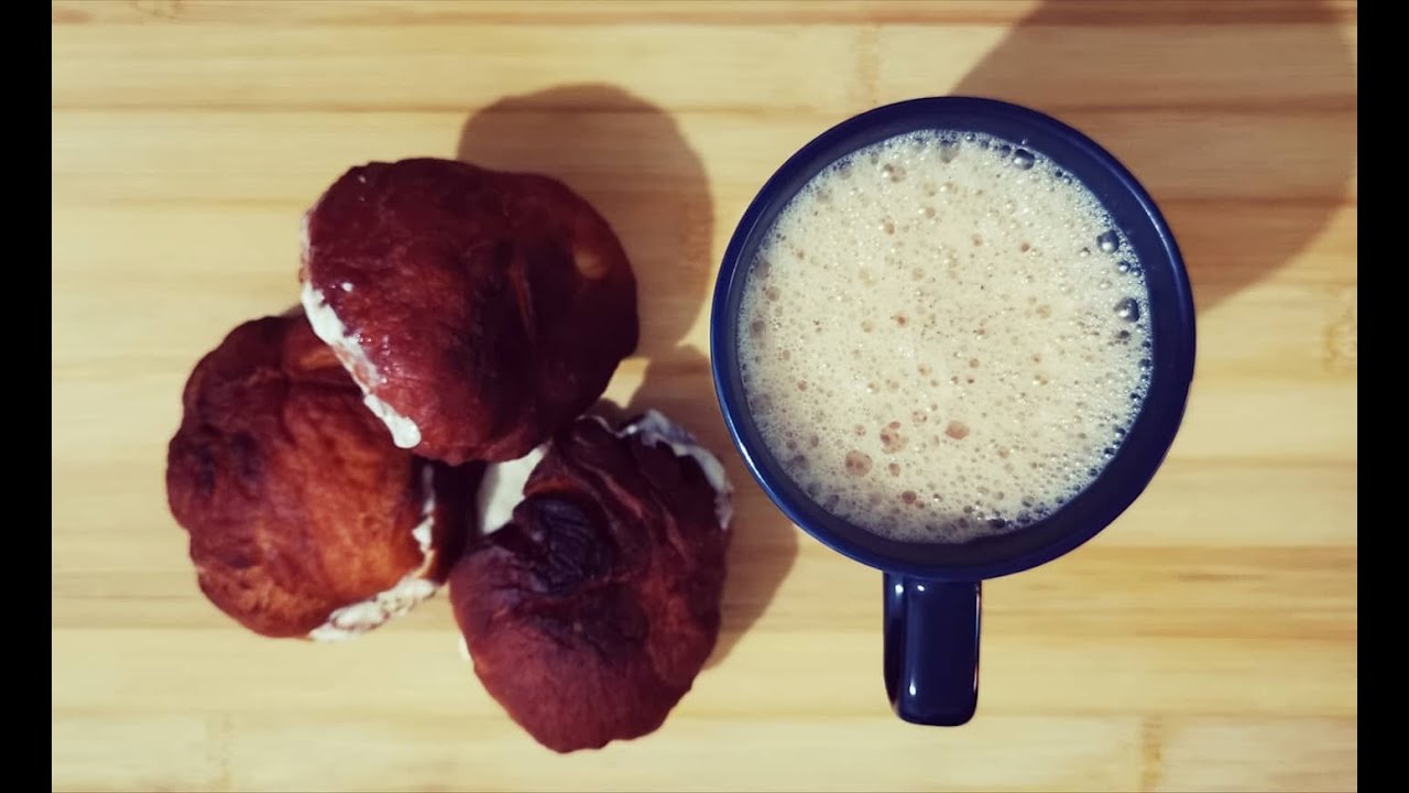 Home Made Cream Bun - YouTube