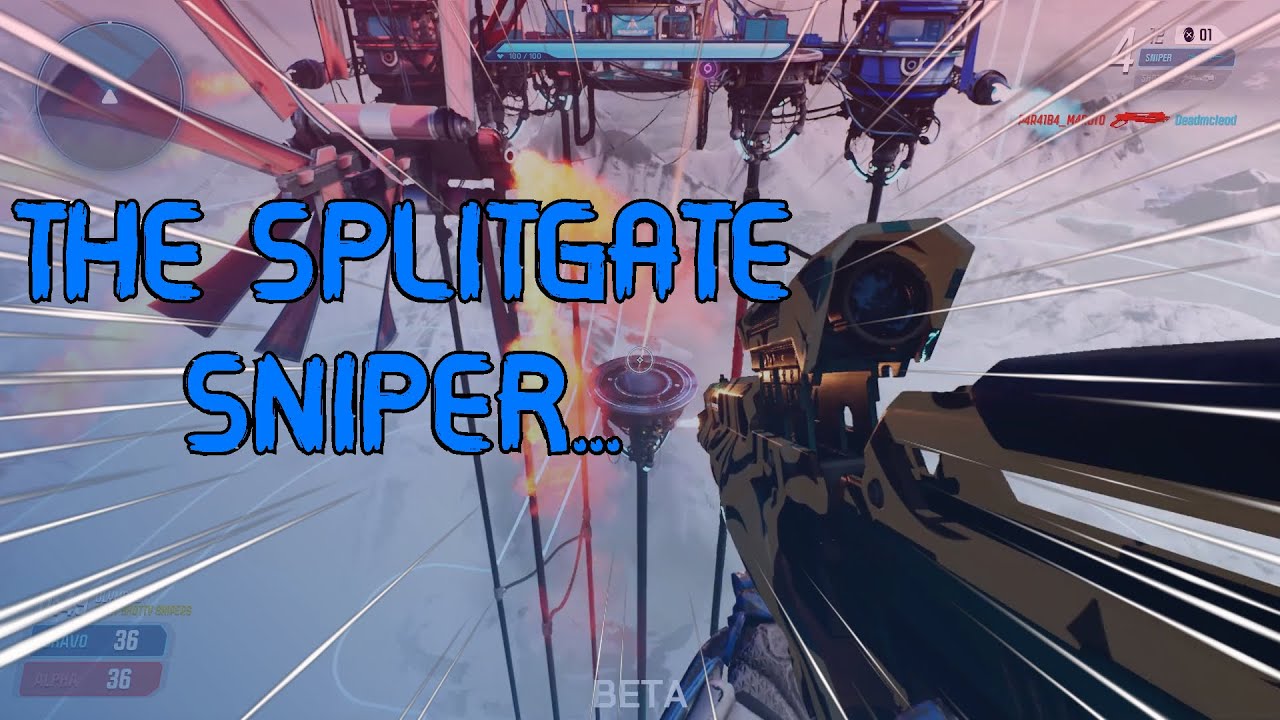 The BEST Splitgate SNIPER... - YouTube