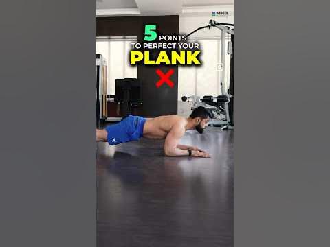 How to do a PERFECT PLANK (Step by step guide) - YouTube