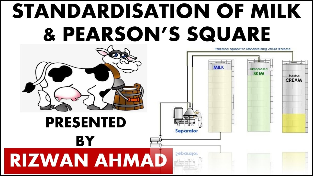 Standardisation Of Milk And Pearson Square In Hindi Dairy Technology standardisation-of-milk-and-pearson-square-in-hindi-dairy-technology