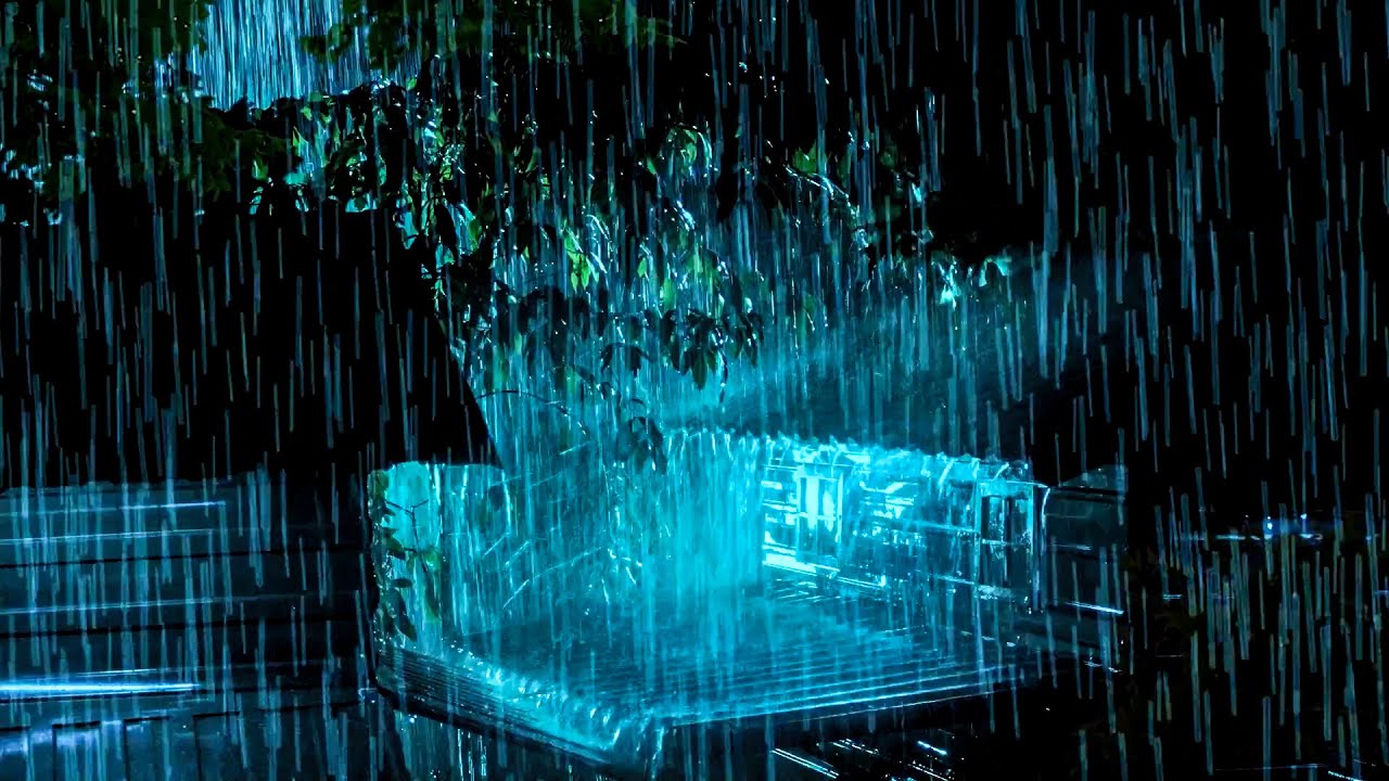 Sleep Instantly with Powerful Hurricane, Terrible Rain, Strong Wind ...