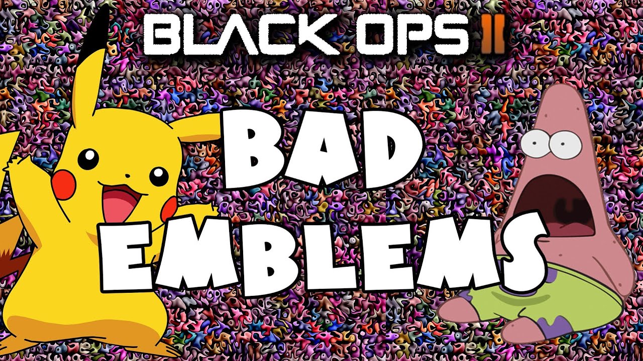 Black Ops 2: Bad emblems - YouTube