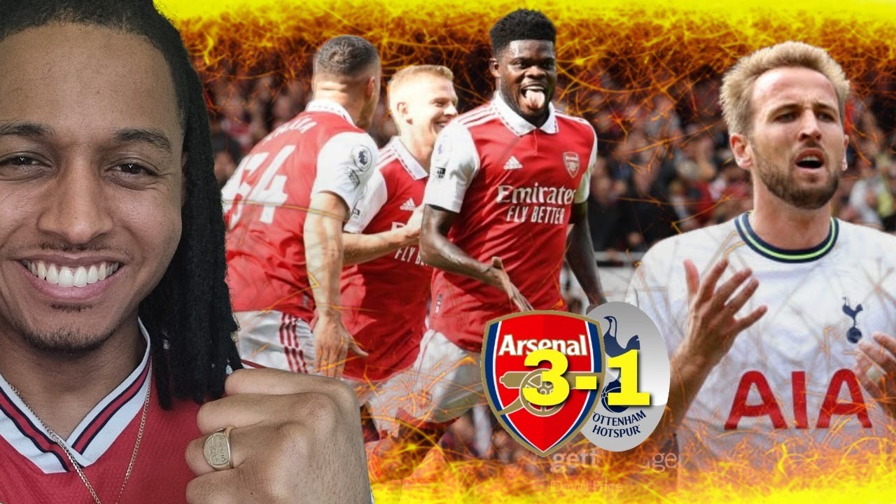 ARSENAL 3 - 1 SPURS FAN REACTION SPURS COOKED!!!! LOOOOOL - YouTube