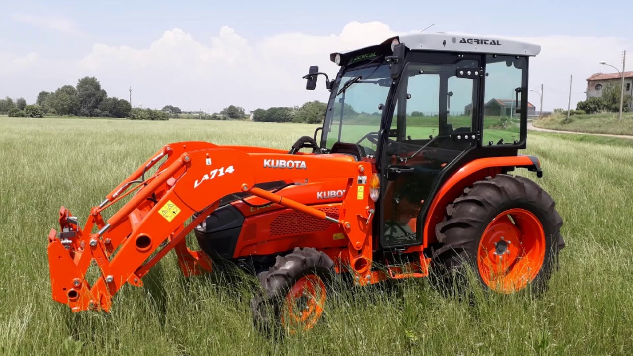 Cab for Kubota L1501 L1421 L1361 - YouTube