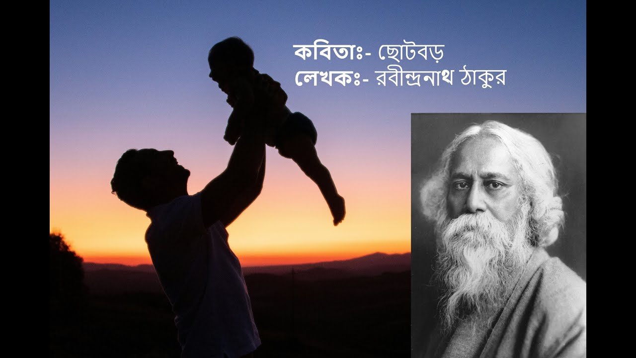 Jokhon hobo babar moto boro । ছোটোবড়ো । রবীন্দ্রনাথ ঠাকুর । Bengali ...