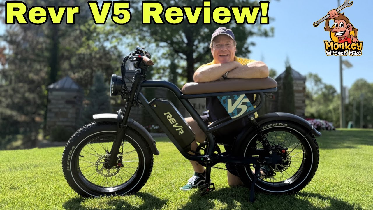 Road Test: The Revr V5 Electric Bike - YouTube