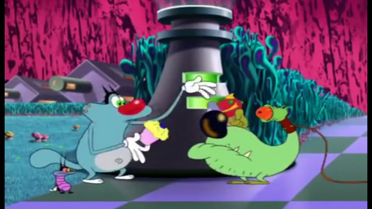 Oggy und die Kakerlaken 140 Parade der Gartenzwerge - YouTube