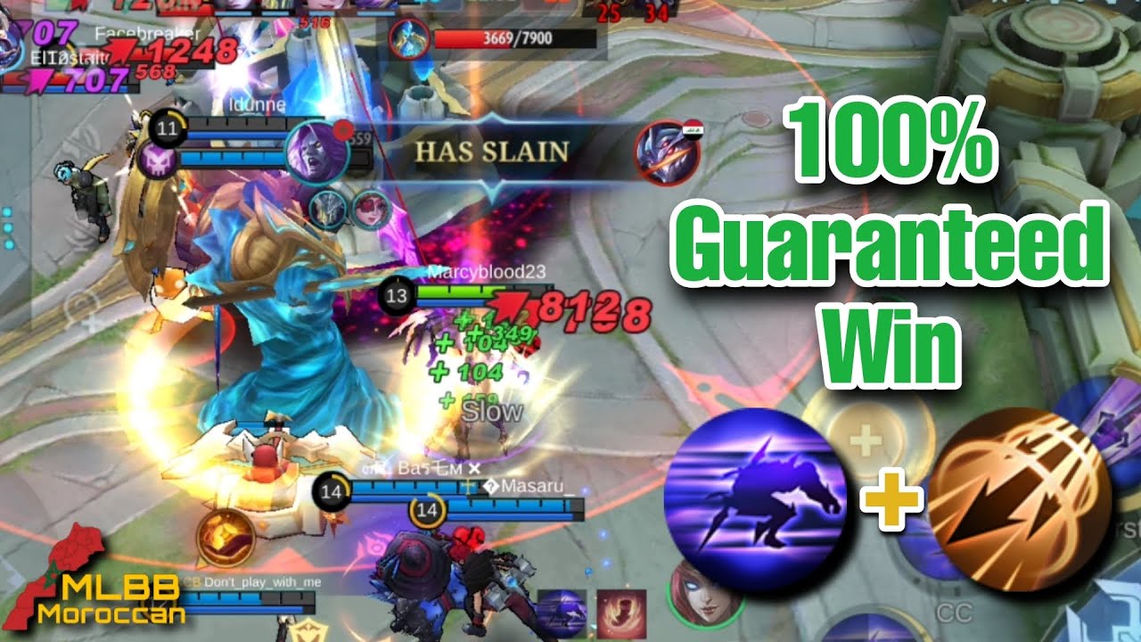 How to win 100% using inspire | Mobile Legends Morocco - YouTube