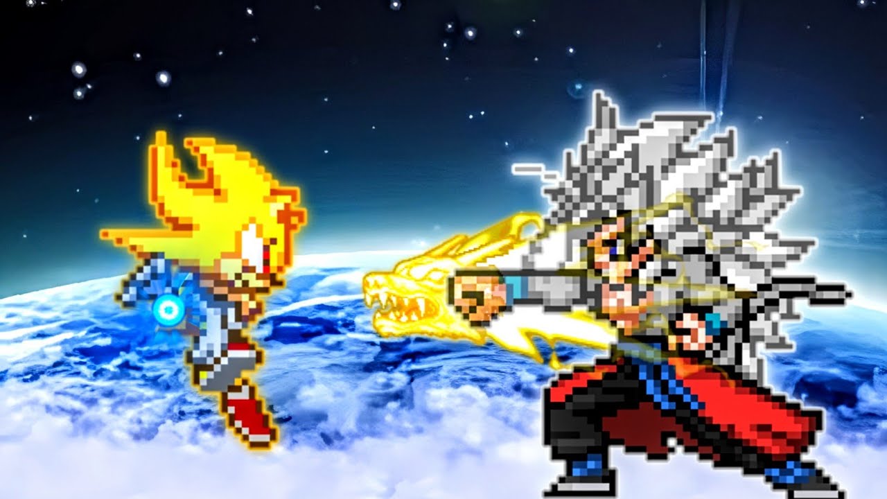 Multiverse Sonic V2 OP (all form) (New) VS Xeno Goku V3 OP (all form ...