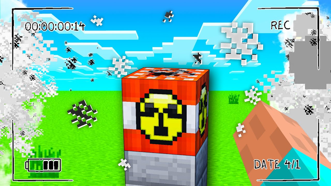 ☢️ INFINITY NUKE v/s CITY in Minecraft SLOW MOTION! - YouTube