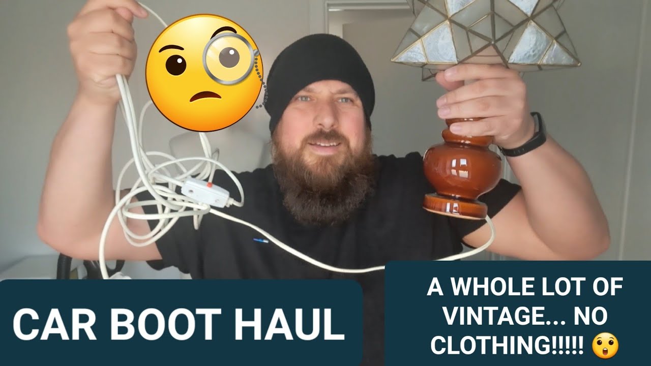 Car Boot Haul - Ebay Reseller - Murano Glass - Genie Bottles ...