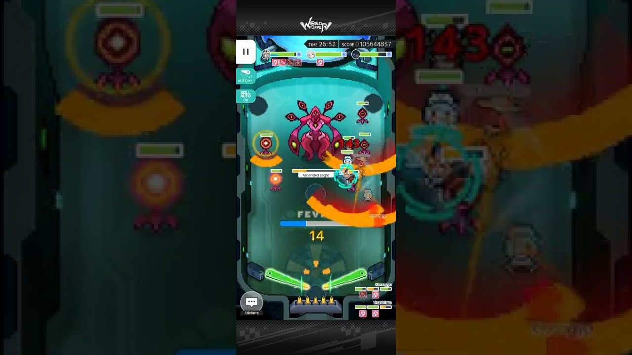 World Flipper| Summer Gerard Skill Damage Team! ft. Summer Marina ...