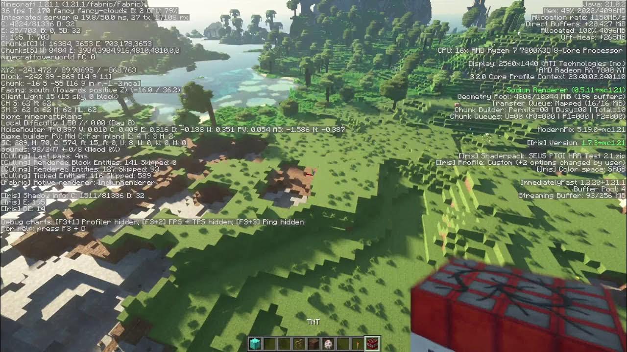 stress testing with raytraced minecraft - YouTube