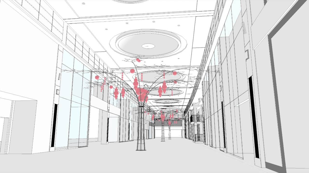 intu Eldon Square's Contemporary Canopy Trees - YouTube