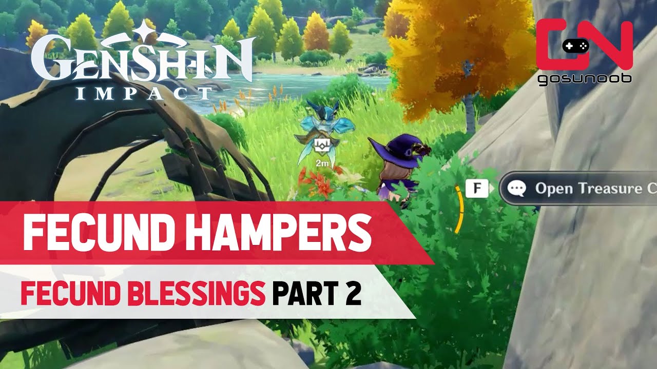 Genshin Impact Fecund Hamper Part 2 Locations for Fecund Blessings ...
