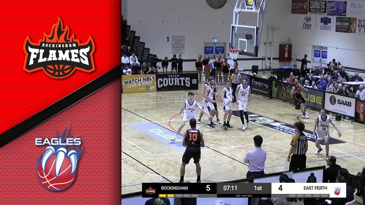 NBL1 Men | Rockingham Flames vs. East Perth Eagles - Game Highlights ...