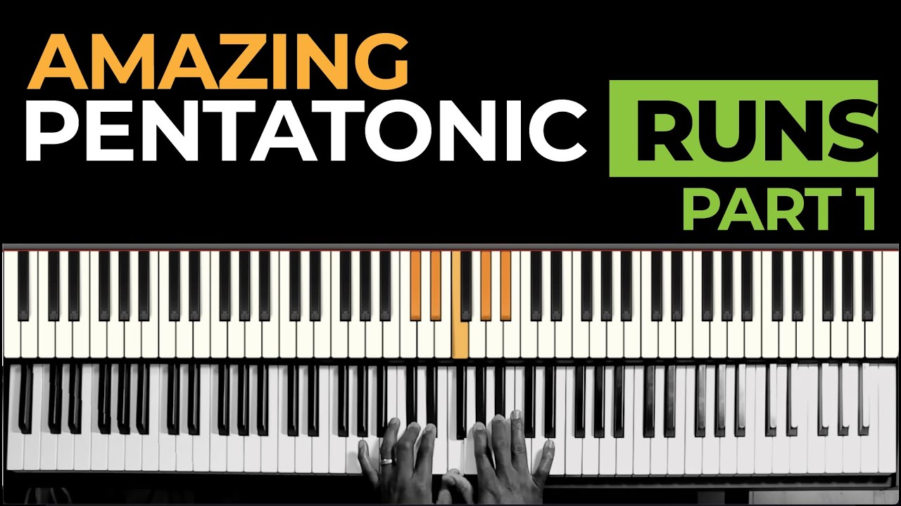 Modified Pentatonic Scale Runs on Piano | Episode 3 - YouTube
