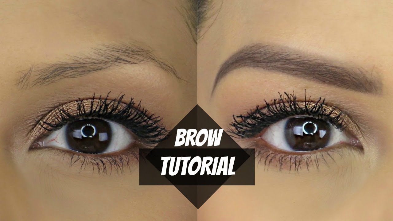 How To Eyebrow Tutorial Youtube