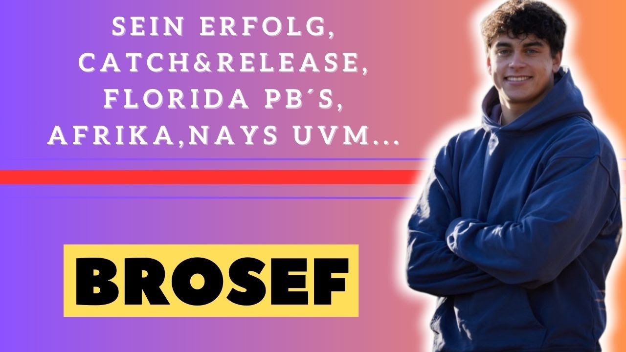 BROSEF im Talk über seinen Erfolg, Catch&Release, NAYS, Afrika und ...