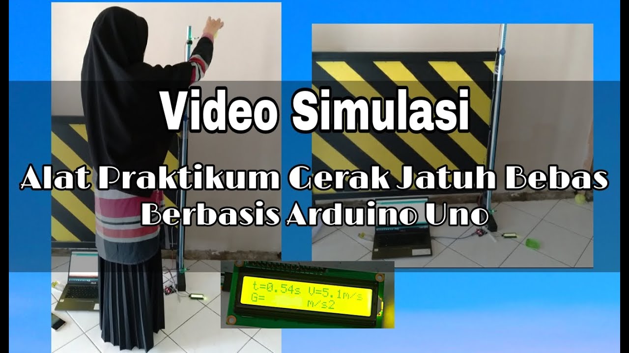 Alat Praktikum Gerak Jatuh Bebas Berbasis Arduino Uno - YouTube