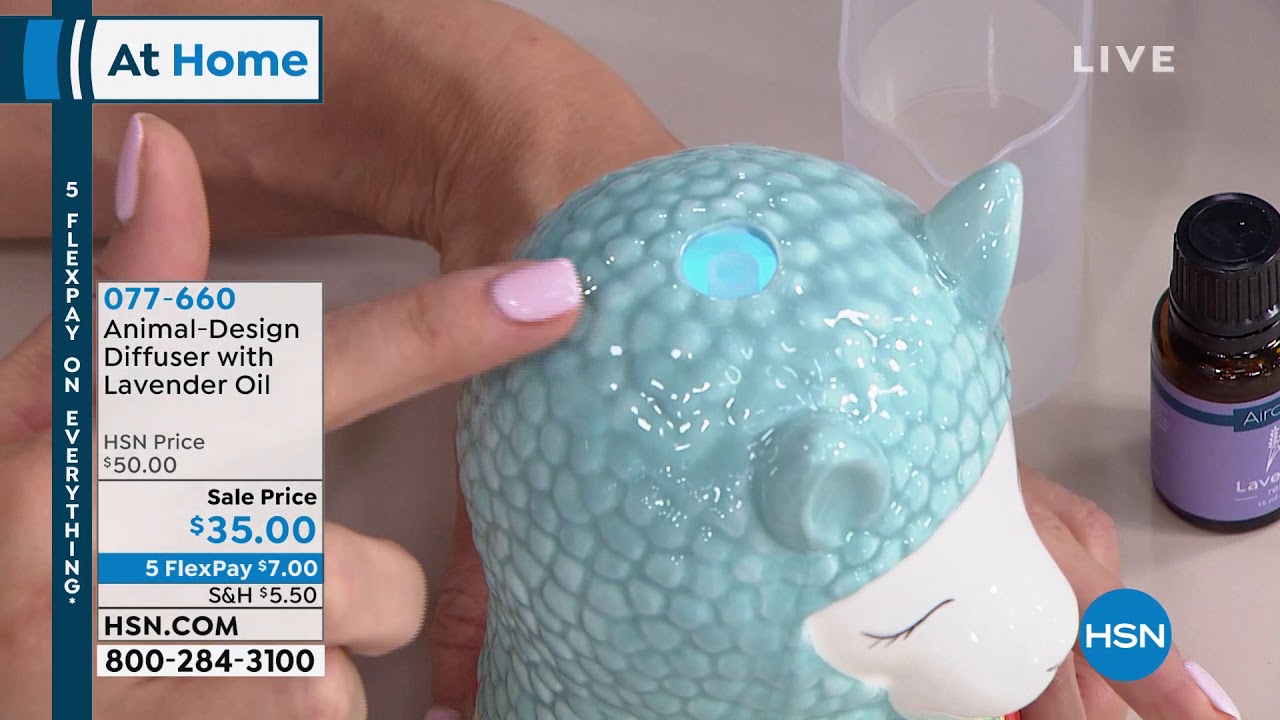 Unicorn Diffuser with Lavender Oil - YouTube
