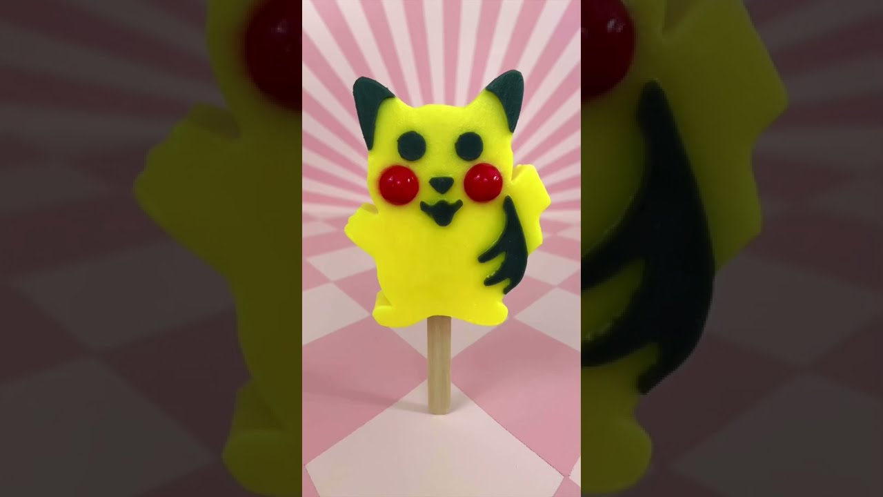 The Melting Pokémon Pikachu Popsicle - YouTube