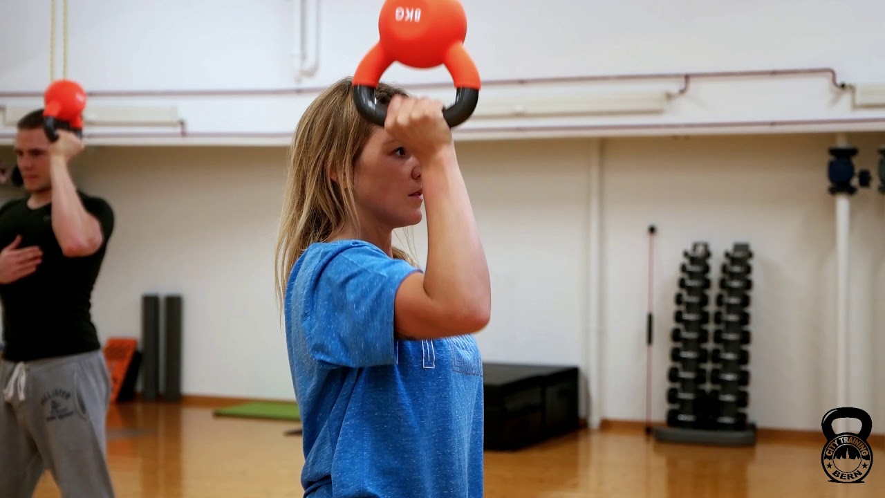 Kettlebells Bootcamp City Training - YouTube