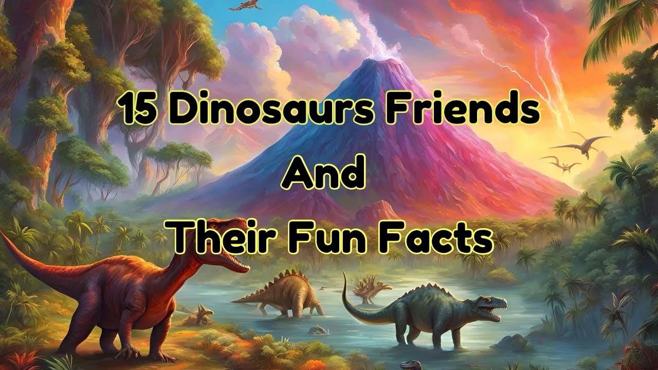 Meet 15 Dinosaurs and their cool features | Fun Dinosaur Educational ...