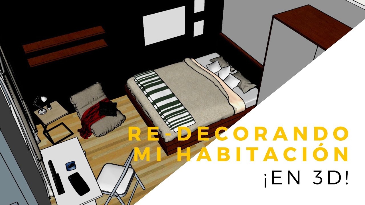 Re-decorando mi habitación en 3D | DecoPB - YouTube