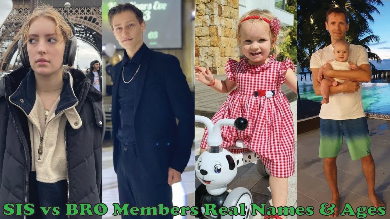 SIS vs BRO Members Real Names & Ages 2023 - YouTube