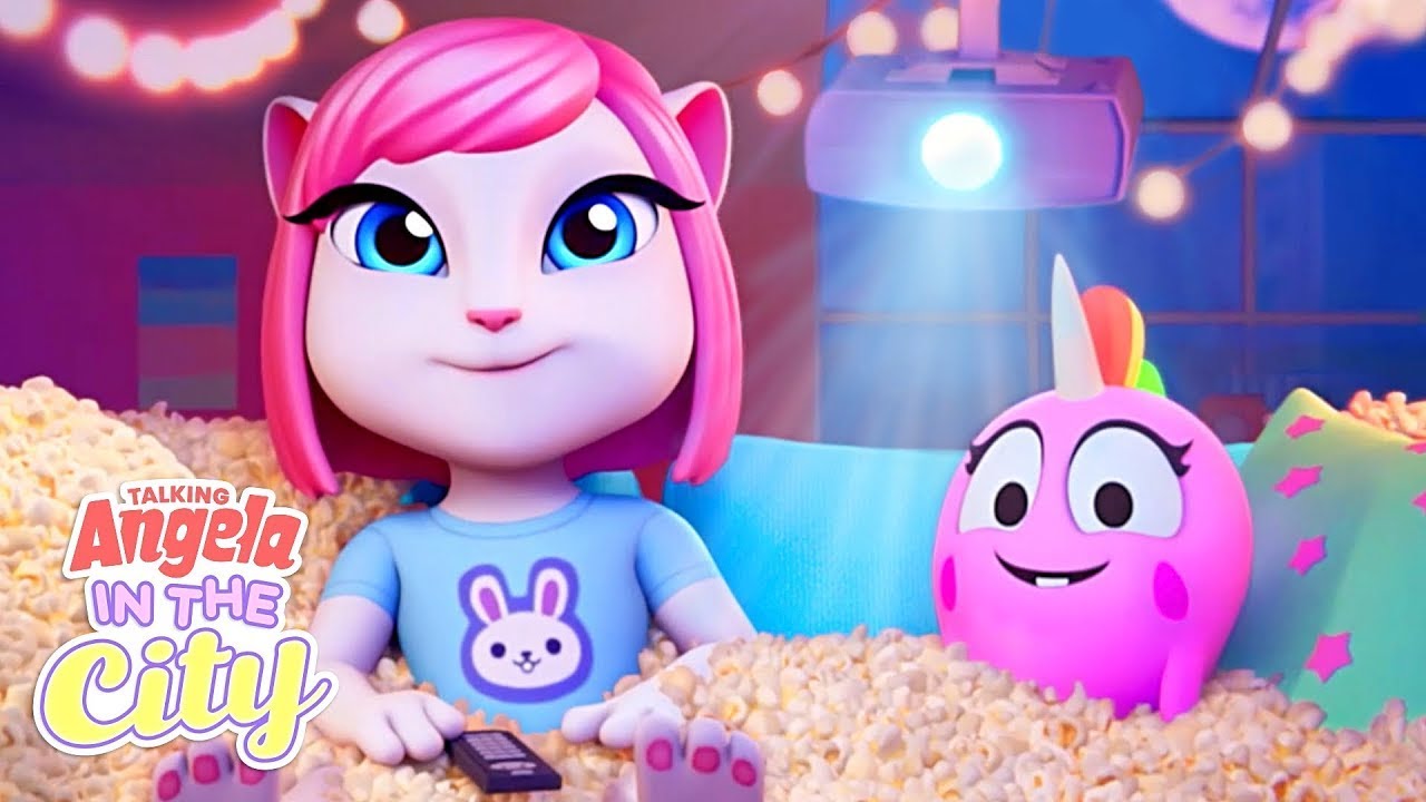 Talking Angela: In der Stadt 🎬 Filmnacht 💥 Neuer Cartoon 💥 Super Toons ...