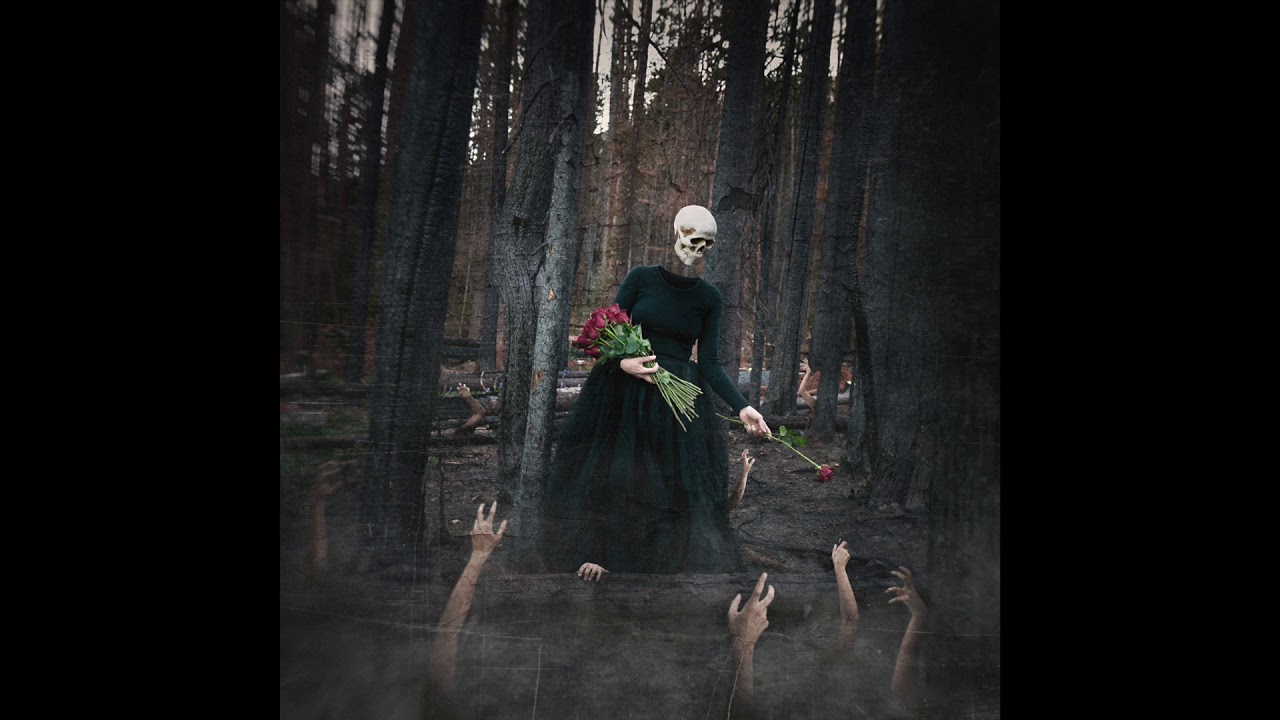 Mrs. Death Brings Roses for the Dead - Photoshop Layers Edit - YouTube