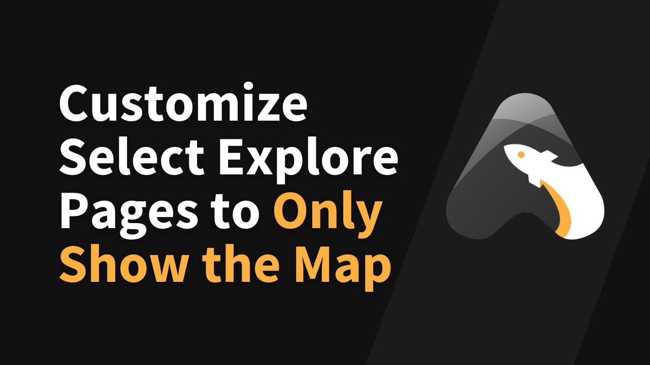MyListing Theme Tutorial - Customize Select Explore Pages to Only Show the Map - YouTube