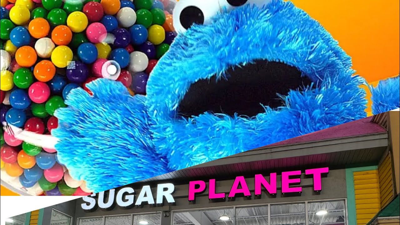 Elmo's Sweet Adventure at Sugar Planet! 🍭 A Candy Wonderland Tour - YouTube