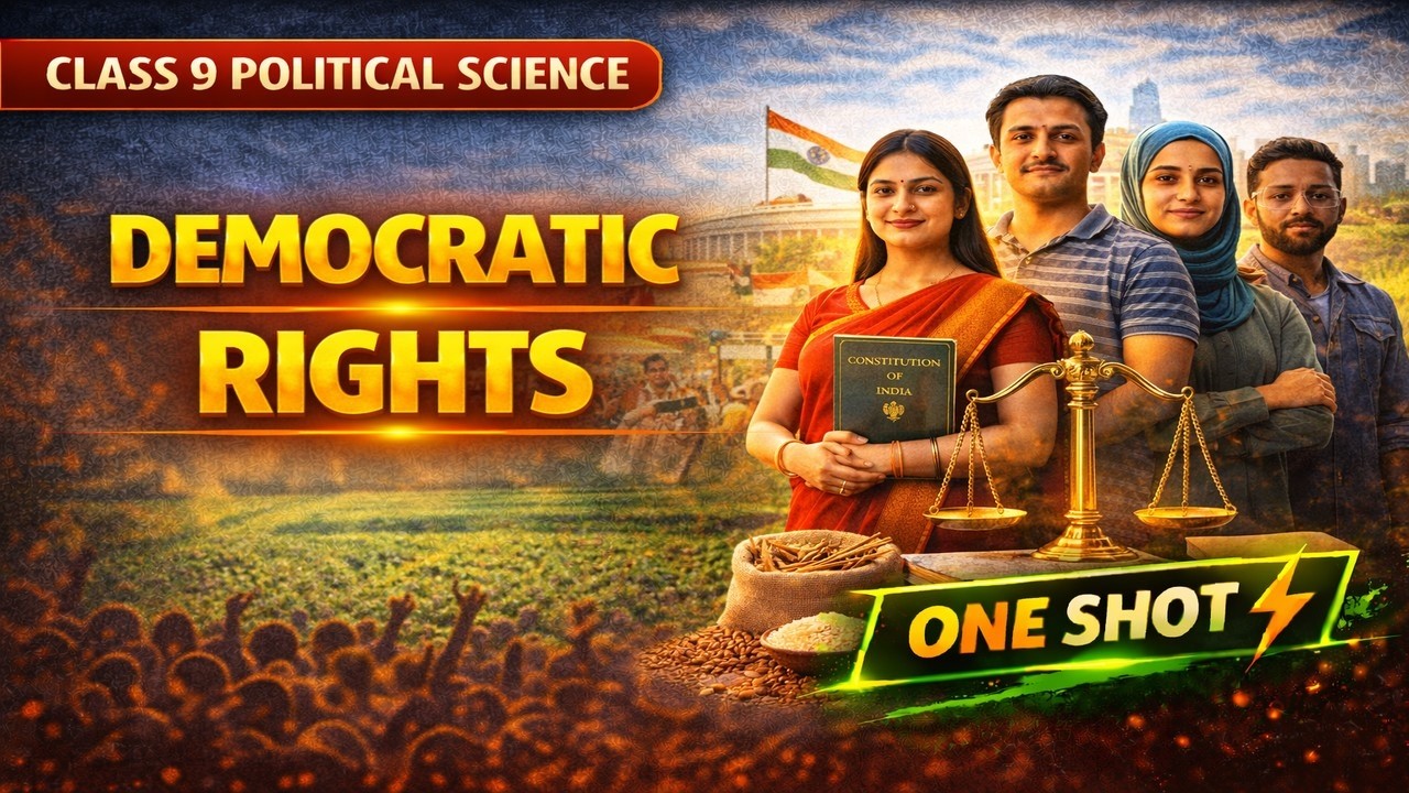 CBSE Class 9 || Political Science || Democratic Rights || Animation ...