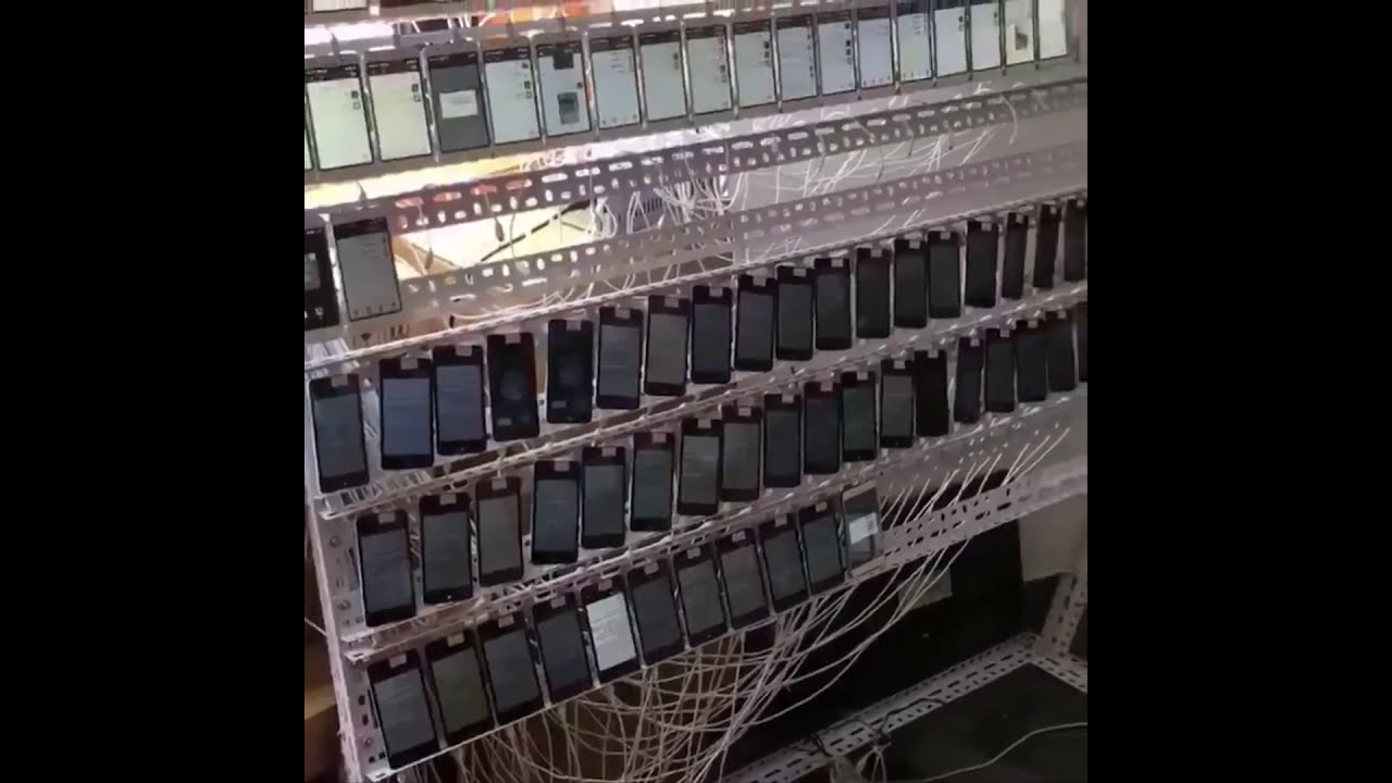 Click Fraud Bots (Mobile Click Farm) Service - YouTube