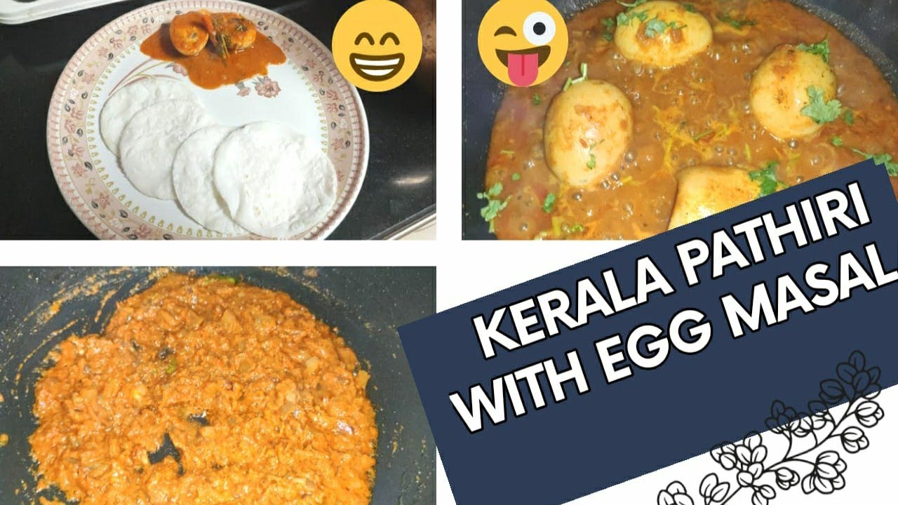 Nadan Pathiri~Nice Pathiri egg masala Kerala's Authentic recipes in ...