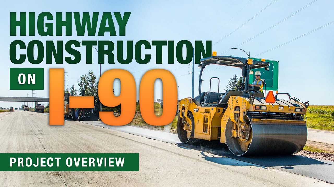 Highway Paving on Interstate I-90 from Minnesota to South Dakota Border ...