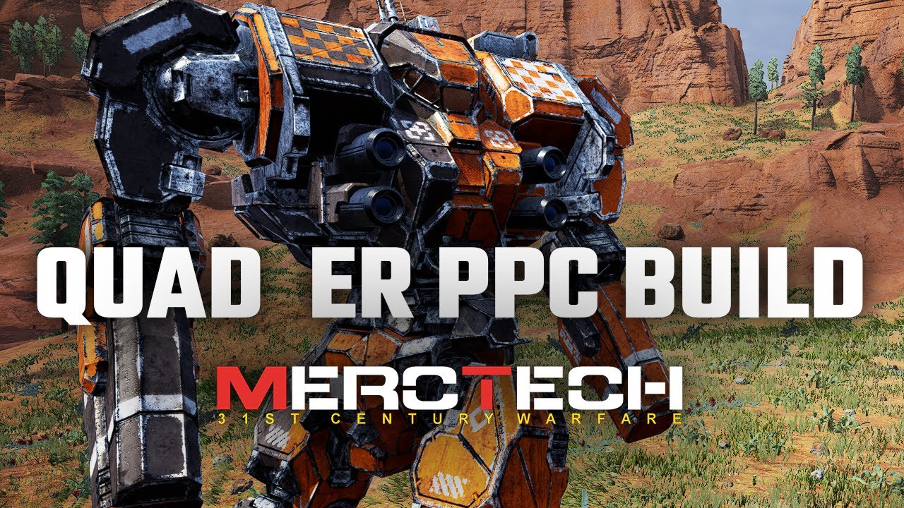 Quad ER PPC Headshot Mech - Mechwarrior 5: Mercenaries MercTech Episode ...
