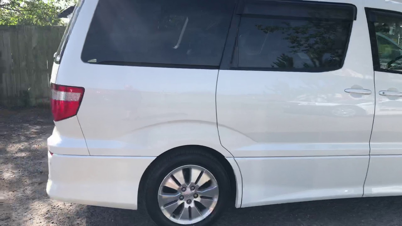 Toyota Alphard 2 4 4x4 Wheelquick Youtube