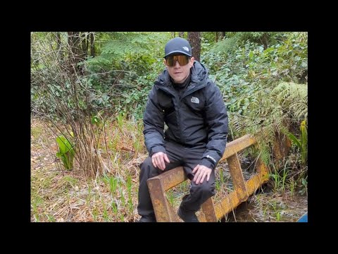 sunken tractor at burns bog - YouTube