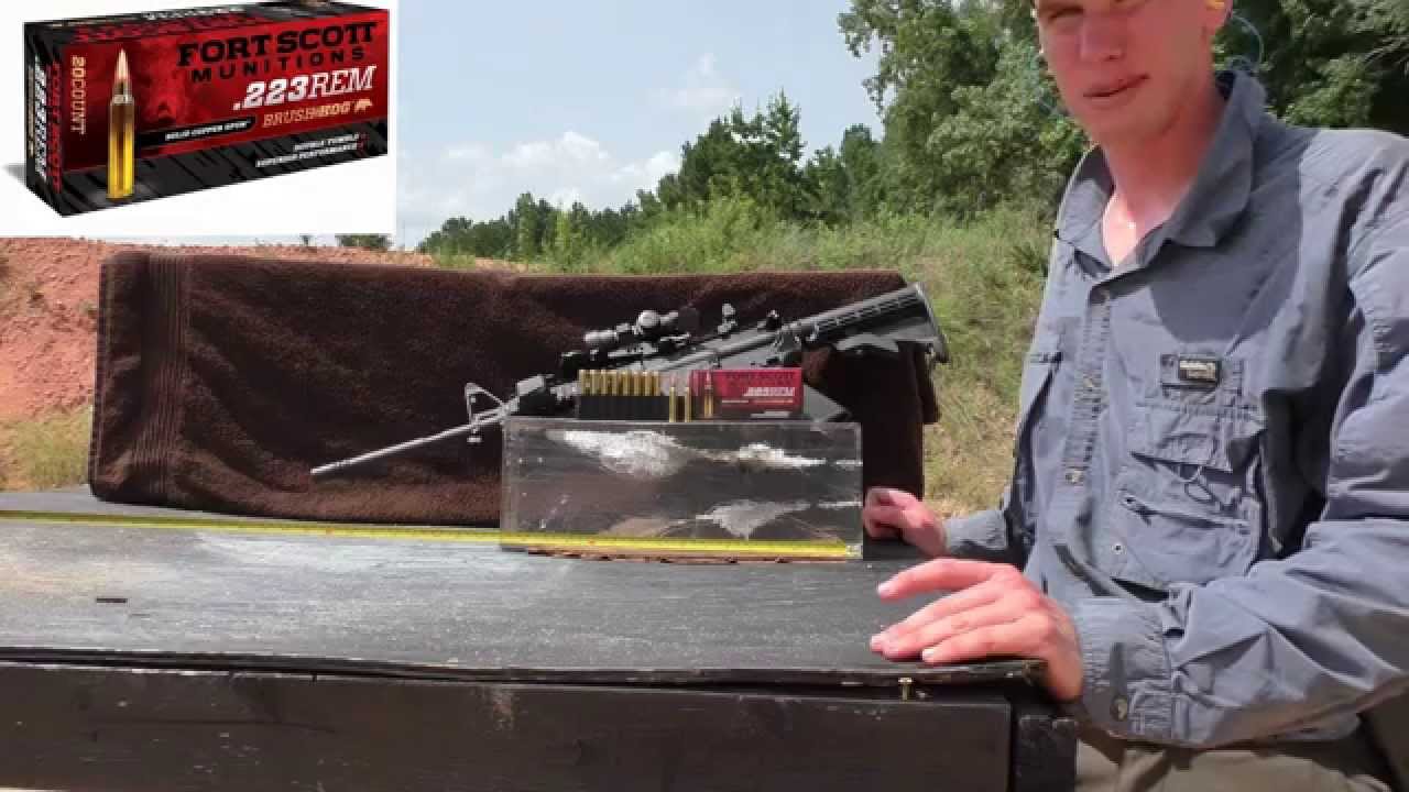 .223 Velocity Tactics Review with Ballistic Gel Testing! - YouTube