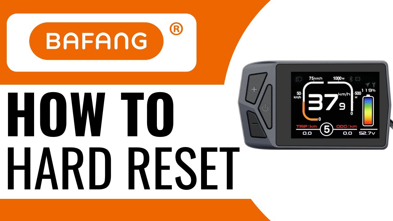 How To Pair Bafang EKD01 EBike Display With App/Phone - Full Guide ...