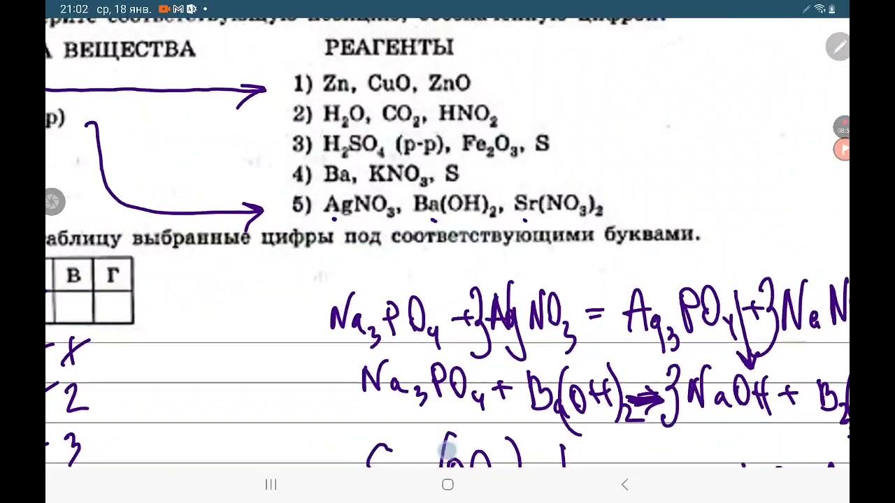 ЕГЭ химия 2023 добротин 9 вариант, задание 7 - YouTube