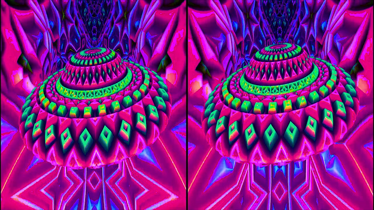 LSD TRIP 3D 4K MUSIC 2020 VR BOX SBS - YouTube
